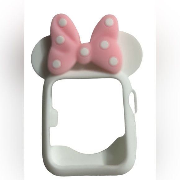 Source Unknown | Accessories | Minnie Mouse Ears Apple Watch Face Cover ...